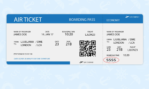 Four Letters to Avoid on Boarding Passes | Travel Warnings